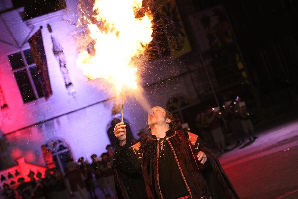 Jongleur | Vuurspuwer | Steam Punk | Straatartiest